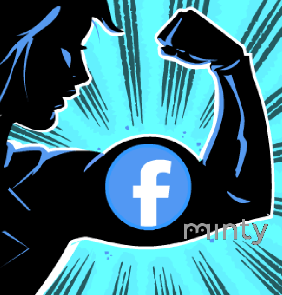 Facebook Comic Social Media Superhero, animated GIF editorial spot ...